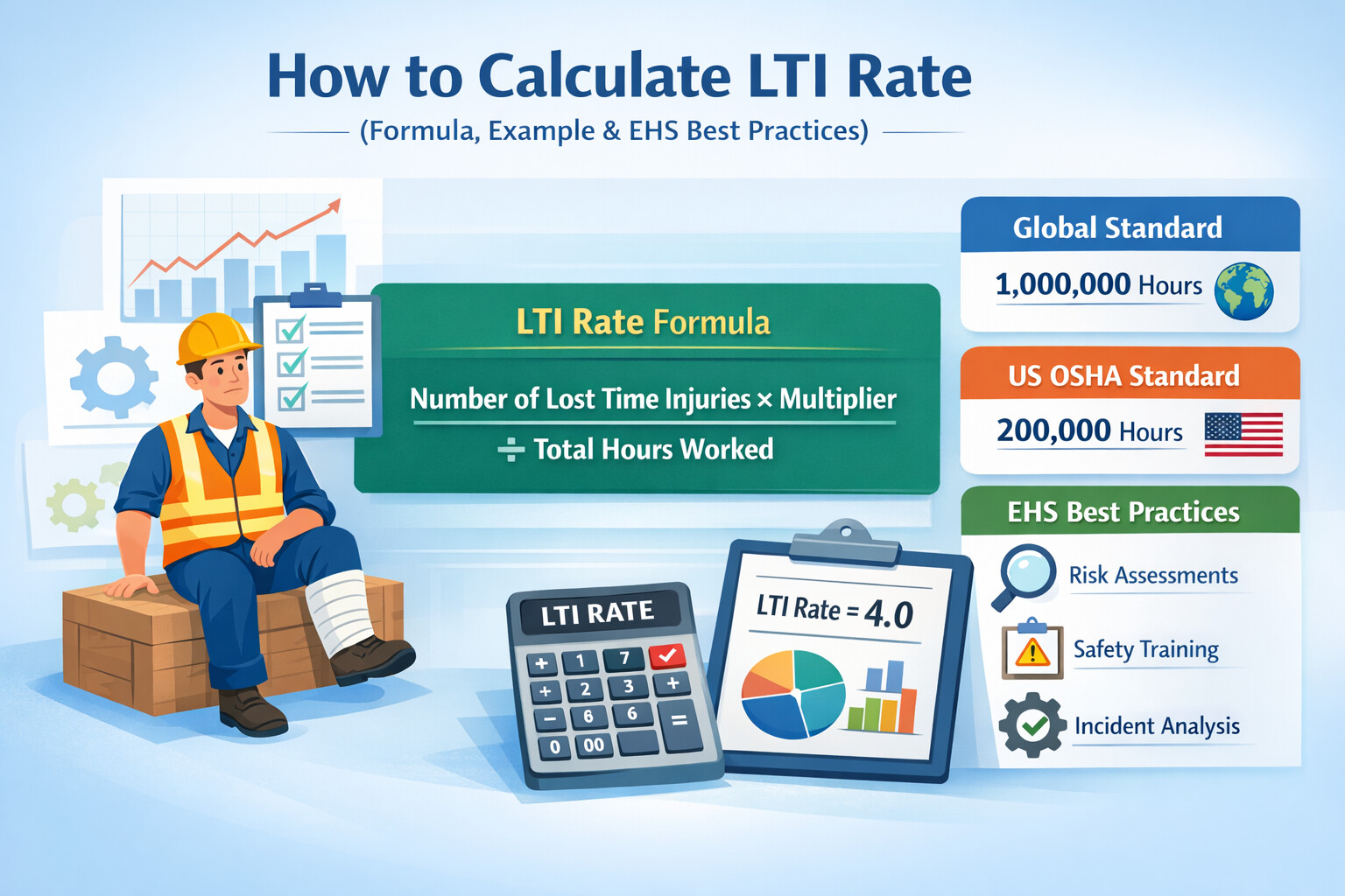 How to Calculate LTI Rate (Formula and Example) - ehs4safety